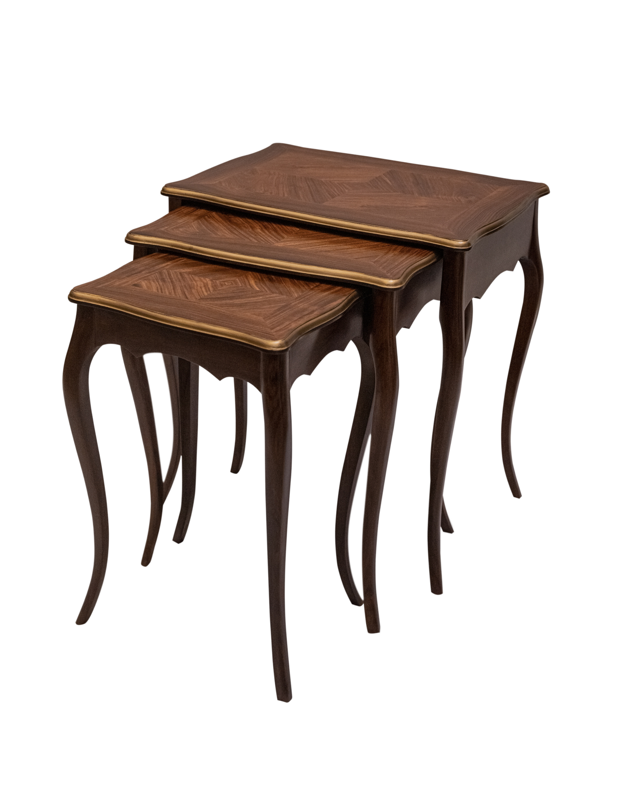 Rustic Wooden Pressing Nesting Table